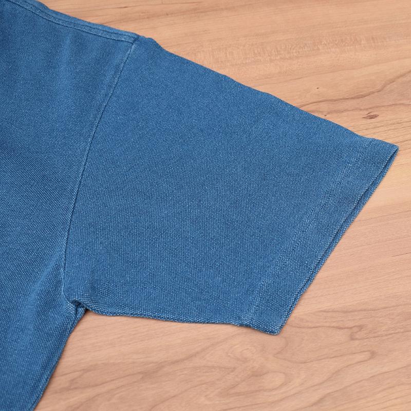 LACOSTE 【2 COLORS】JAPAN LACOSTE(ジャパンラコステ) TH310 S/S PIQUE T-SHIRTS(半袖 鹿の子 Tシャツ) INDIGO DYED ...