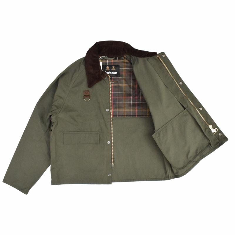 Barbour BARBOUR(バブアー) "SPEY" PEACHED SKIN(スペイ ピーチスキン) SAGE(GREEN ...