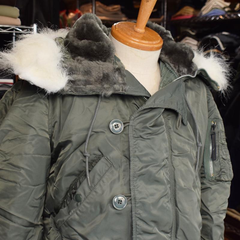 80s DEADSTOCK！ALPHA社製 "N-2B" JACKET (デッドストック N-2B ジャケット) SAGE : セプティズ - 通販 - Yahoo!ショッピング