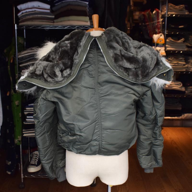 80s DEADSTOCK！ALPHA社製 "N-2B" JACKET (デッドストック N-2B ジャケット) SAGE : セプティズ - 通販 - Yahoo!ショッピング