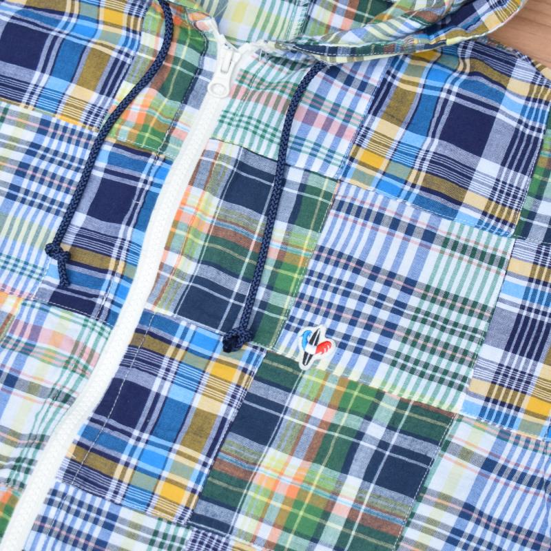 ARVOR MAREE(アルボーマレー) MADRAS ZIP PARKA(マドラスジップパーカー) PATCHWORK(マドラスパッチワーク) : セプティズ - 通販 - Yahoo!ショッピング