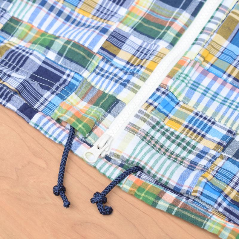 ARVOR MAREE(アルボーマレー) MADRAS ZIP PARKA(マドラスジップパーカー) PATCHWORK(マドラスパッチワーク) : セプティズ - 通販 - Yahoo!ショッピング