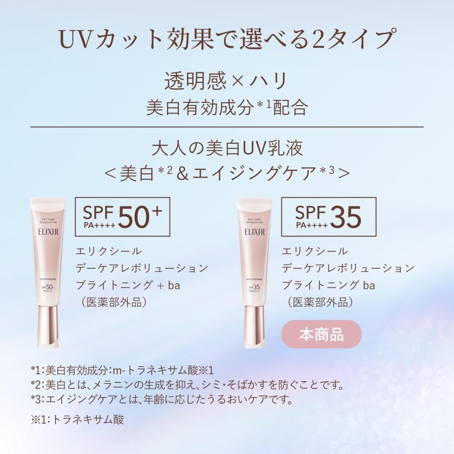 エリクシールホワイト エリクシール ホワイト デーケアレボリューション ブライトニング ba 日中用乳液 35mL SPF35 PA++++ : セラフィーネット Yahoo!ショッピング店 ...