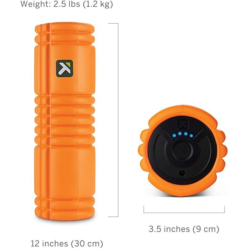 TRIGGERPOINT GRID VIBE PLUS Four-Speed Vibrating Foam Roller トリガーポイント 4速振動フォームローラー 並行輸入品 : セレクト ...