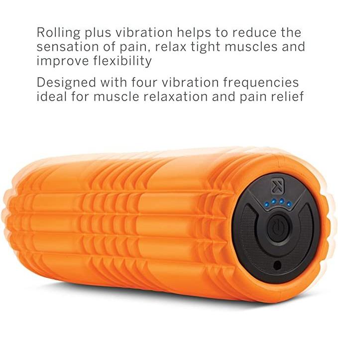 TRIGGERPOINT GRID VIBE PLUS Four-Speed Vibrating Foam Roller トリガーポイント 4速振動フォームローラー 並行輸入品 : セレクト ...