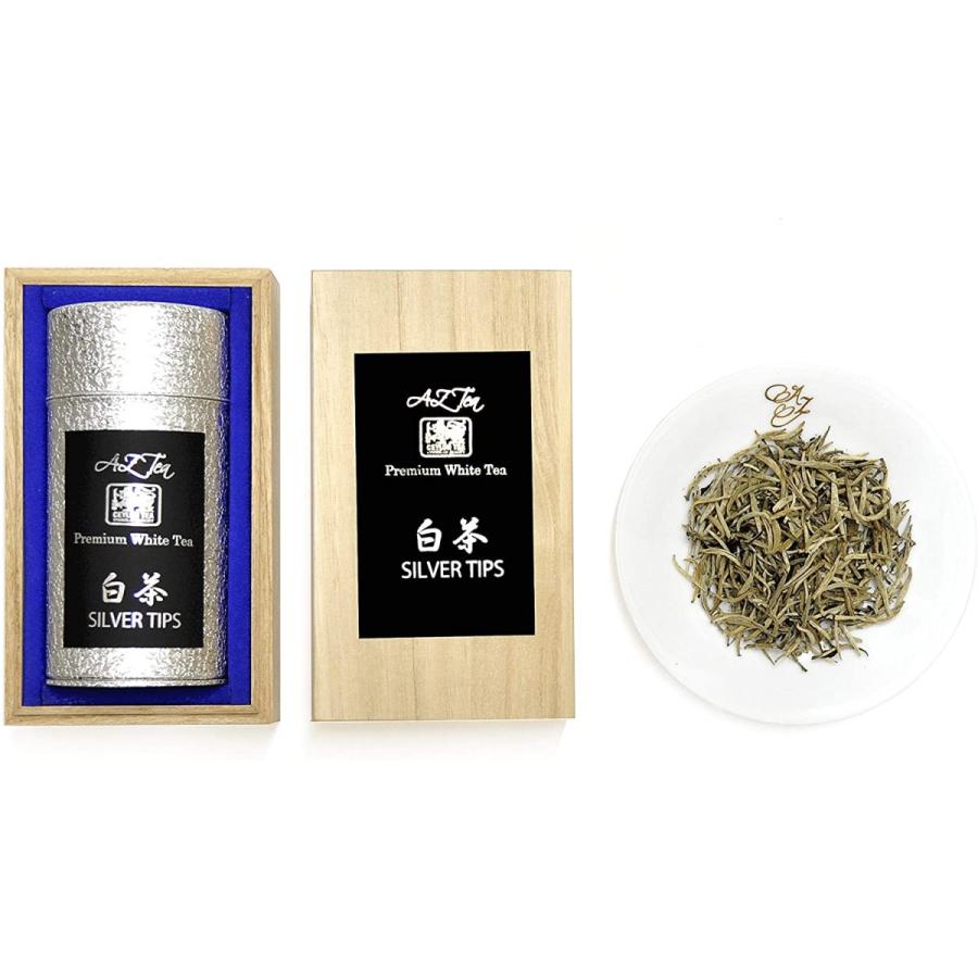 プレミアム白茶 シルバーティップスギフト 白茶ギフト 茶葉50g AZ Tea : Serendiva THE TEA BOUTIQUE - 通販 - Yahoo!ショッピング