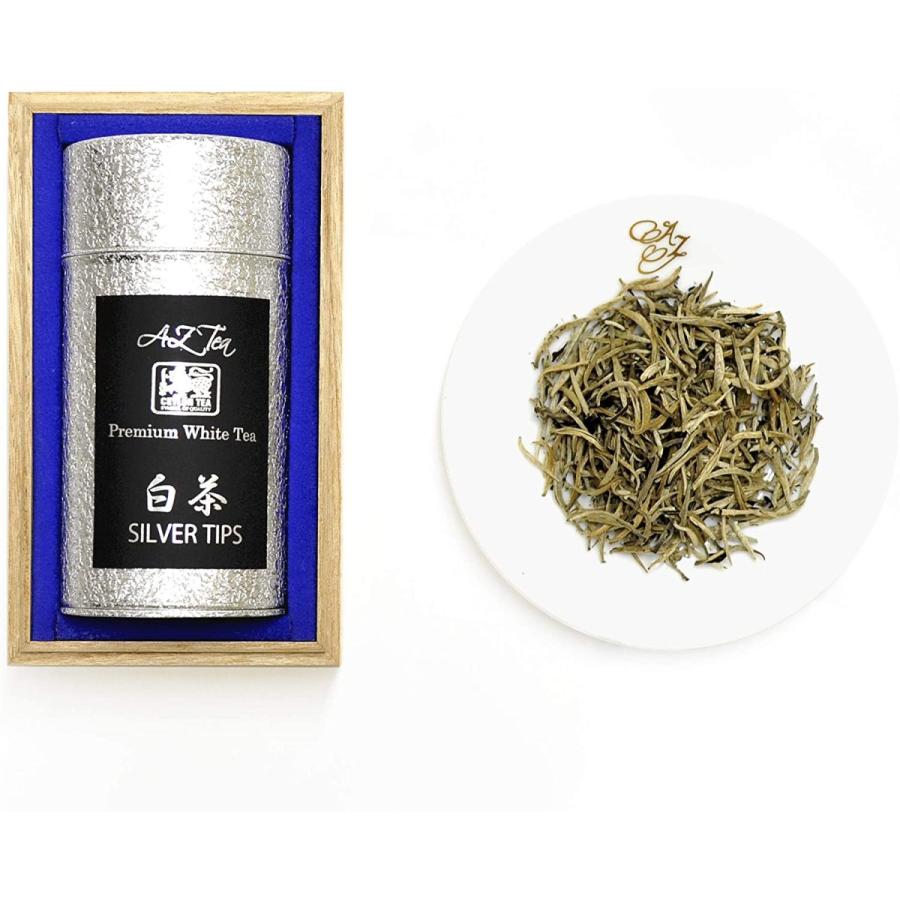 プレミアム白茶 シルバーティップスギフト 白茶ギフト 茶葉50g AZ Tea : Serendiva THE TEA BOUTIQUE - 通販 - Yahoo!ショッピング