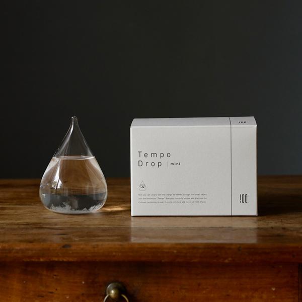 100percent ストームグラス Tempo Drop mini クリア おしゃれ しずく テンポドロップ テンポドロップミニ インテリア インテリア雑貨 置物 オブジェ ガラス ...