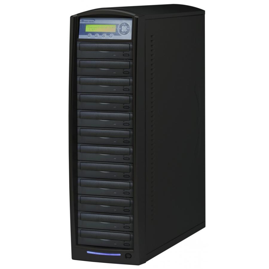Vinpower Digital 1対10 CD/DVD/BDデュプリケーター (HDD有) Vガード対応 SharkCopier SHARK ...