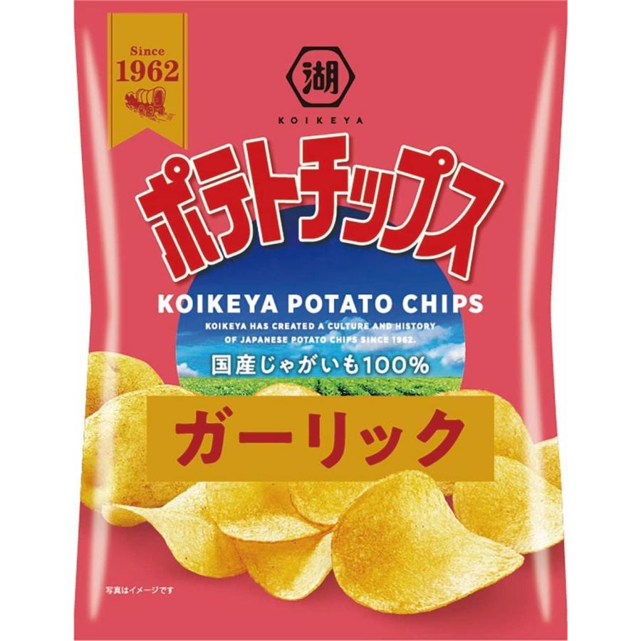 湖池屋 ポテトチップス ガーリック 55g ×12個セット : せとみ屋 - 通販 - Yahoo!ショッピング