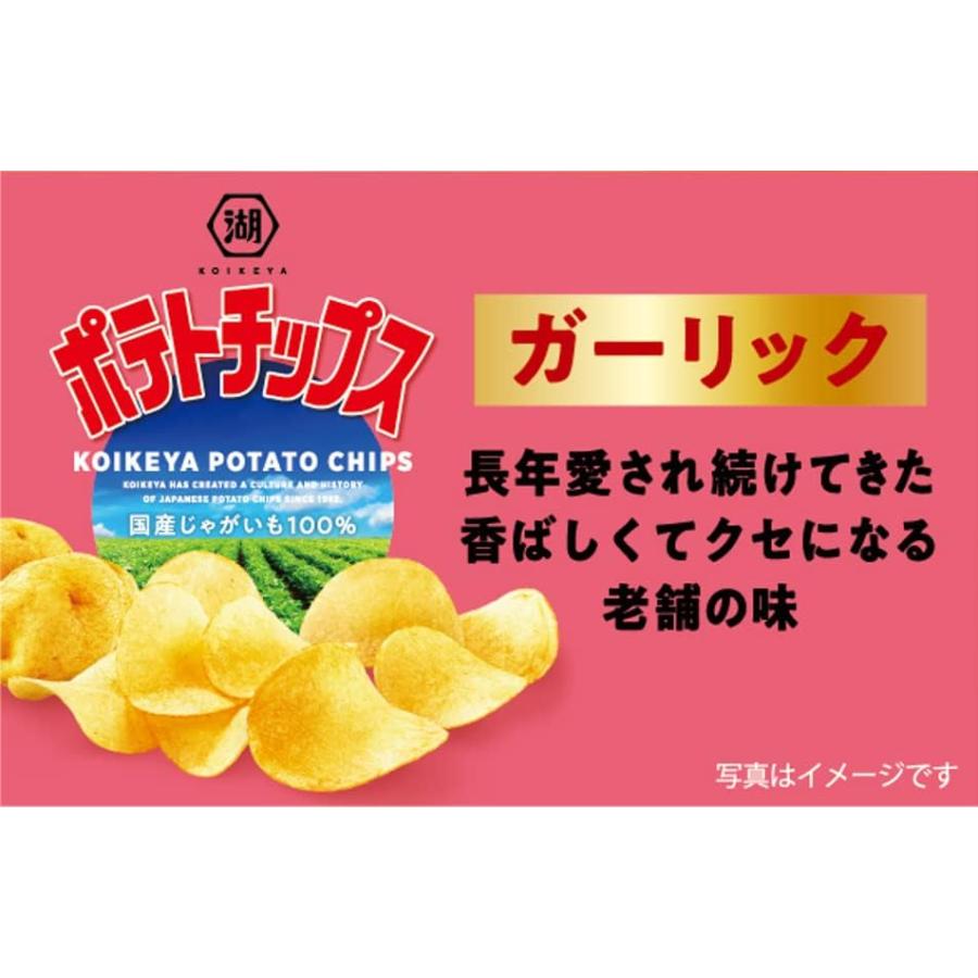 湖池屋 ポテトチップス ガーリック 55g ×12個セット : せとみ屋 - 通販 - Yahoo!ショッピング
