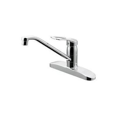 [116-111]KAKUDAI/カクダイ シングルレバー混合栓 分水孔つき 逆止〈116-104の後継品〉 : 設備プラザ - 通販 ...