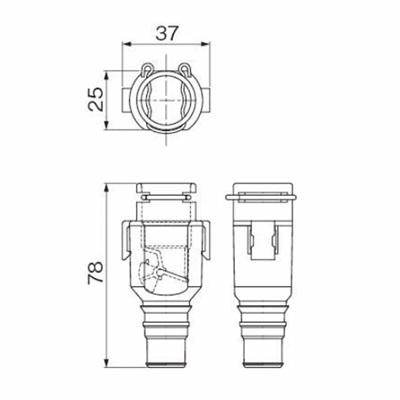 あすつく 在庫あり[DHB-1416×2個セット]因幡電工 空調関連部材 エアコン用消音防虫弁 おとめちゃん 2個セット クリアー INABA DENKO ルームエアコン用逆止弁 : 設備 ...