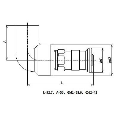 KVK [GDHVL20-20]KVK HIVPエルボ接続継手 HIVP：20 適合樹脂管：20 : 設備プラザ - 通販 - Yahoo!ショッピング