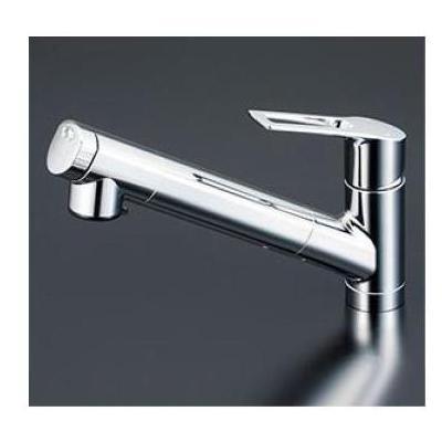 [KM6001ZEC2]KVK 浄水器内蔵用シングルシャワー付混合栓 浄水器水栓シリーズ シャワーヘッド引き出し 浄水カートリッジ付 逆止弁なし 寒冷地用 : 設備プラザ - 通販 ...