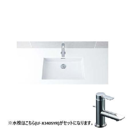 INAX [L-2250+LF-X340SYR+LF-3VK×2+LF-7PAC+LF-625K]INAX/LIXIL はめ込み角形洗面器セット 壁排水 : 設備プラザ - 通販 ...