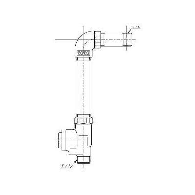 TOTO [THF37]TOTO 部材 ストレート形止水栓 共用 : 設備プラザ - 通販 - Yahoo!ショッピング