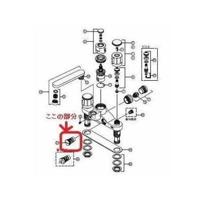 KVK [Z382A]KVK KM296 Z 用 ストレーナ付逆止弁ユニット : 設備プラザ - 通販 - Yahoo!ショッピング