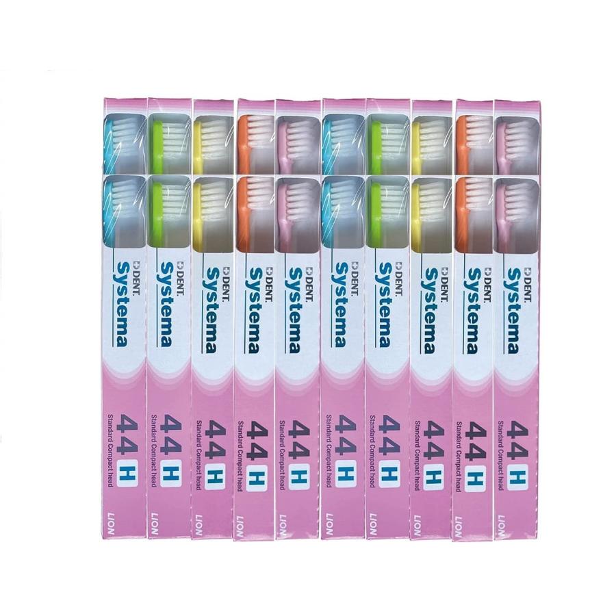 ライオン DENT.EX システマ 歯ブラシ 20本 44H(コンパクト かため) : xb0032263r2 : Seven ...