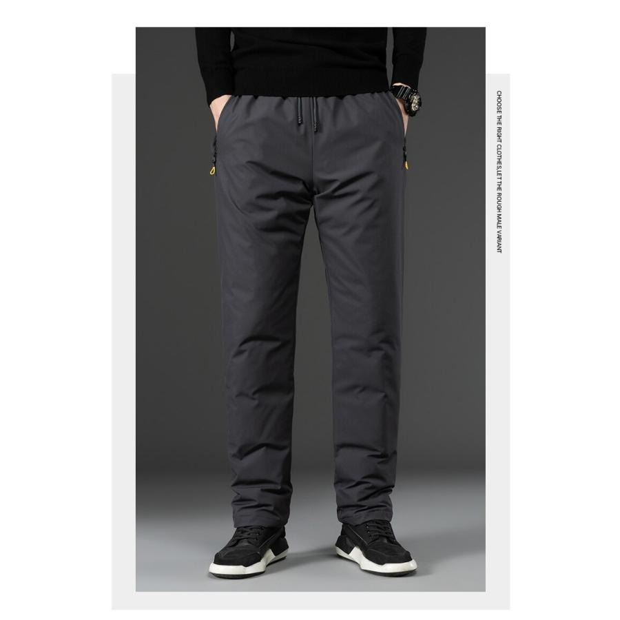 ホームアイホーム ダウンパンツ ジョガーパンツ メンズ 90ダウン