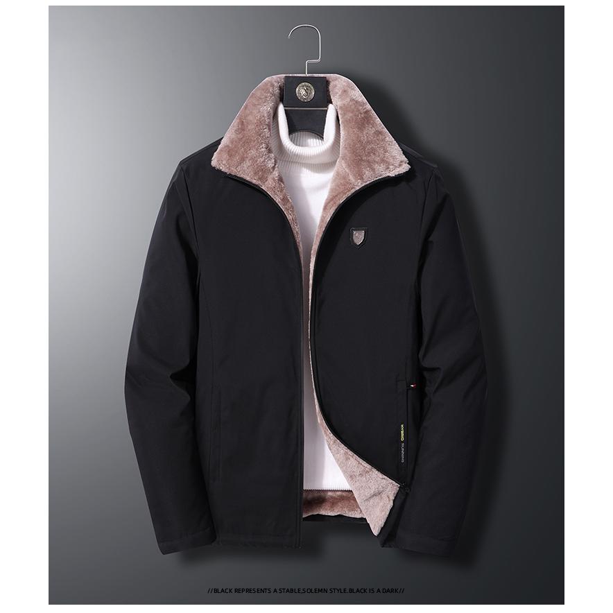 ホームアイホーム ボアジャケット 中綿ジャケット メンズ 裏起毛 立ち