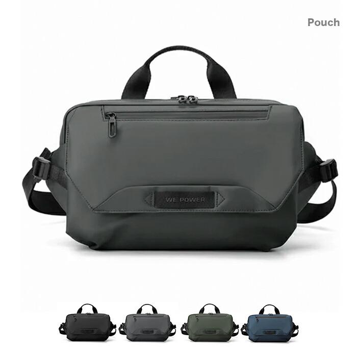 WEPOWER チェストバッグ ウエストバッグ メンズ 乾湿分離 多機能 ボディバッグ 鞄 ショルダーストラップ付き ハンドバッグ 大容量 ...