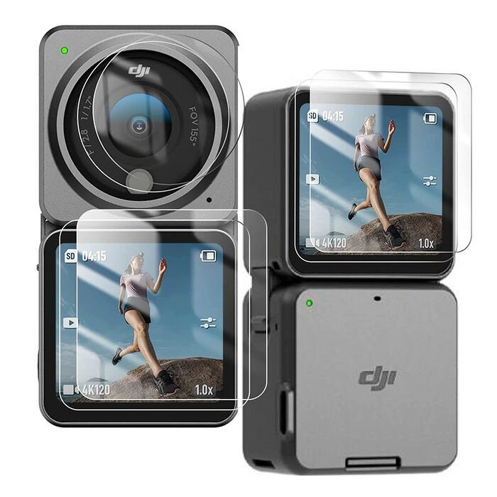 DJI Action2 超薄型 液晶保護フィルム 高透過率 レンズフィルム タッチ画面 カメラフィルム 指紋防止 キズ防止 ブランド正規品 : SEVEN Yahoo!店 - 通販 ...