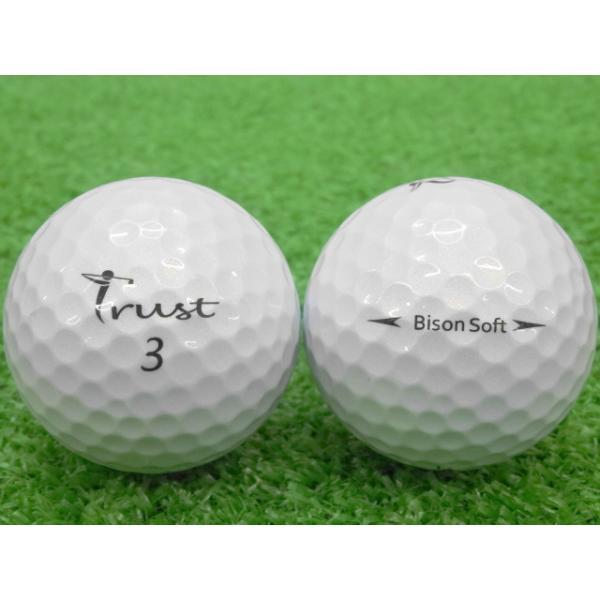 Trust Golf ロストボール 2022トラスト ゴルフボール Bison soft パールホワイト ウレタンカバー 3ピースリアクティブコア 1個 当店Aランク 中古 : ゴルフボール ...