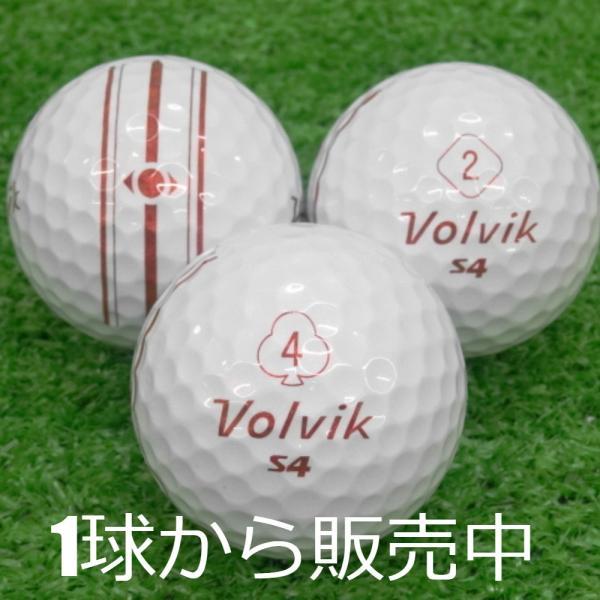 Volvik ロストボール ボルビック VOLVIK S4 ホワイト 2021年モデル 1個 中古 Aランク 白 ゴルフボール : ゴルフ ...
