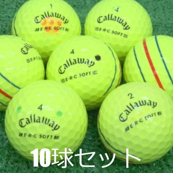 Callaway ロストボール 訳あり キャロウェイ ERC SOFT イエロー 10球セット 中古 イーアールシー ソフト 黄色 ワケアリ ゴルフボール : ゴルフボール専門店 セブンツー ...