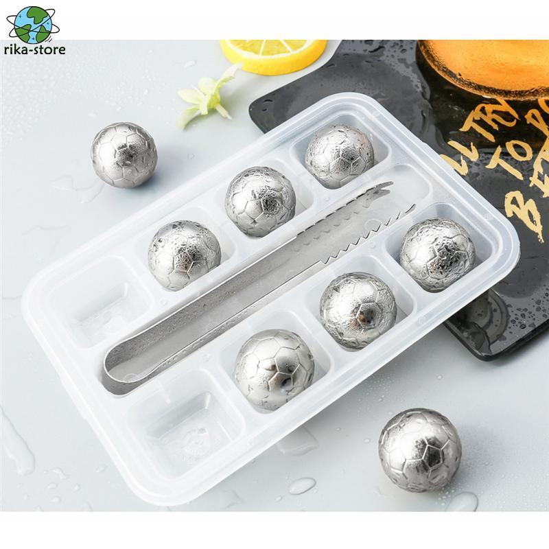 溶けない氷 サッカー サッカー型 アメカジ アイスキューブ ステンレス氷 アイス キューブ ステンレスアイス 角氷 永久氷 繰り返し使える :ml0508-xia681:リカストア - 通販 ...