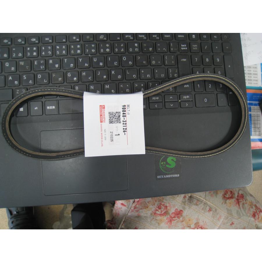 ダイハツ ダイハツ 純正部品 クーラーベルト 90048-32126 : Seyamotors - 通販 - Yahoo!ショッピング