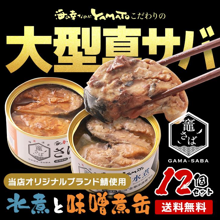 竈さば x 木の屋 水煮と味噌煮缶 合計12個セット 金華山沖漁場・魚体500g以上の竈さばでつくる絶品の鯖缶 サバ さば 鯖 缶詰 非常食 木の屋 石巻水産 お歳暮 :kan-00003:海 ...