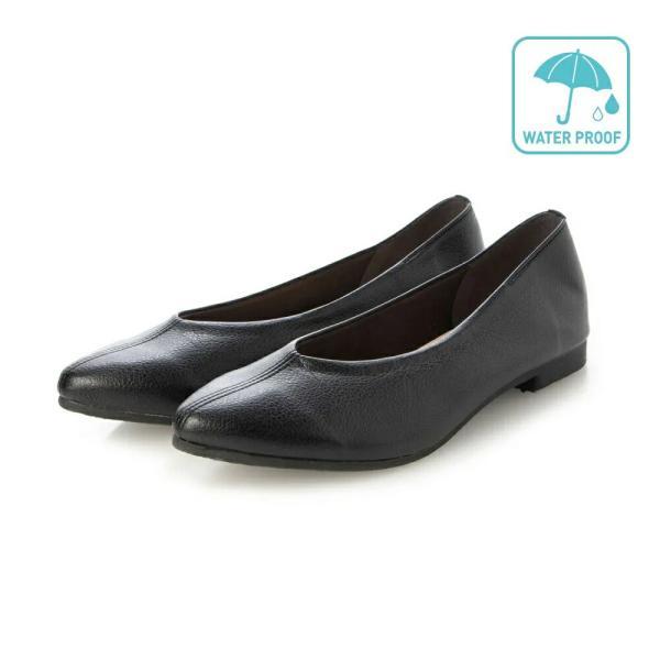 IKplus 4025 かかとも踏める柔らかさで美脚姿勢 センターシームフラットシューズ Ikplus（アイケープラス） 日本製 レディース カジュアル フォーマル 晴雨兼用 : IKplus ...