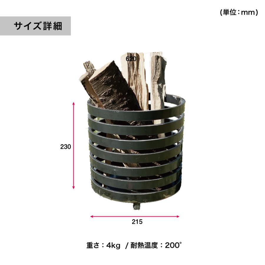 IKplus ir-3 アイアン 焚き火台 キャンプ アウトドア コンパクト