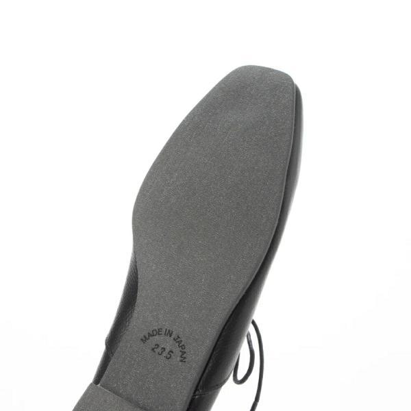 IKplus K158 レースアップシューズ 日本製 天然皮革 コンフォートシューズ コンフォート パンプス 歩きやすいローヒール フォーマル フラットシューズ : IKplus - 通販 ...