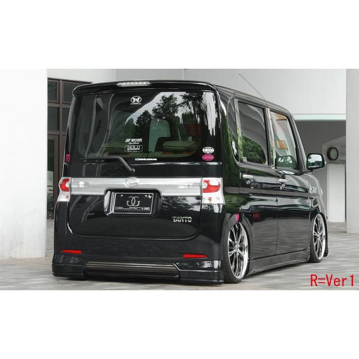 バタフライシステム（GLANZ/グランツ）【リアハーフスポイラーver.1】タントカスタム L375S 前期 : SFTショッピング - 通販 - Yahoo!ショッピング