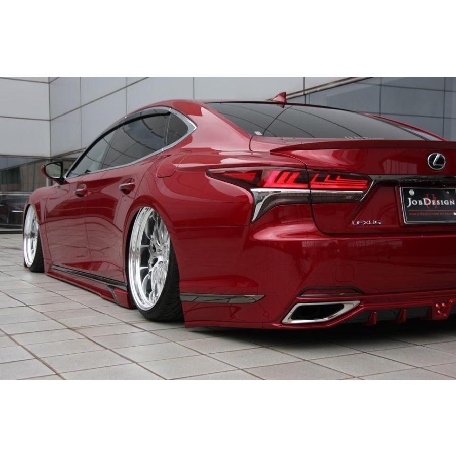 JOBDESIGN/ジョブデザイン（GUNs STYLE）【リアアンダースポイラー】レクサス LS500 前期 後期※Fスポーツ含む : SFTショッピング - 通販 - Yahoo!ショッピング