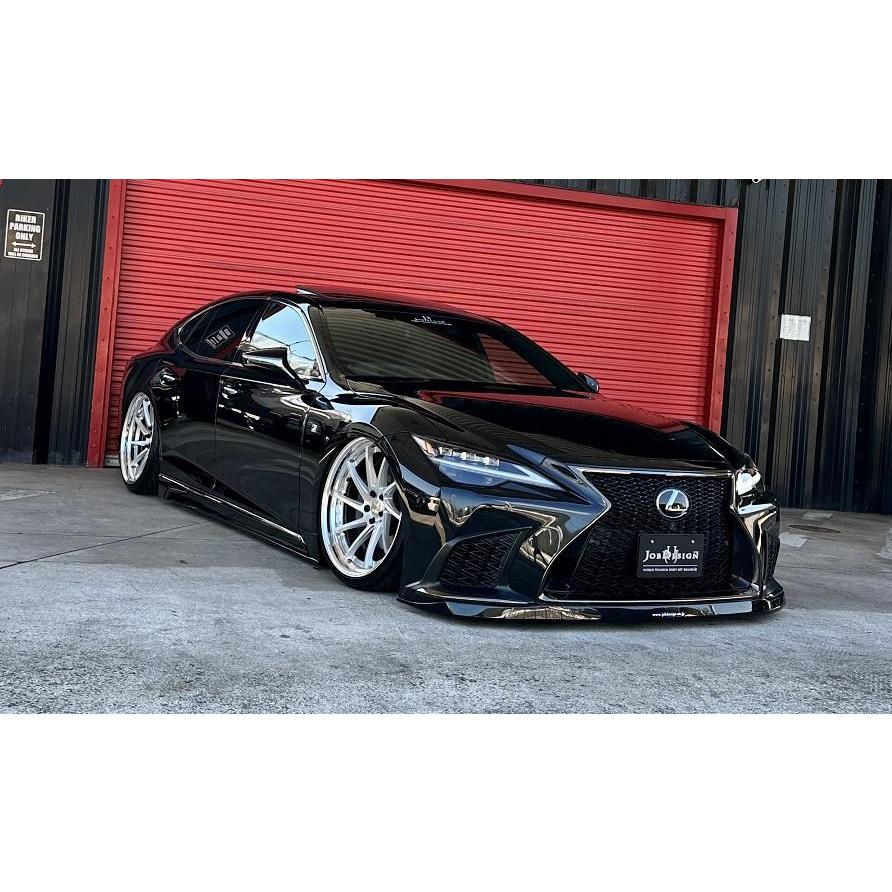 JOBDESIGN/ジョブデザイン（GUNs STYLE）【フロントリップスポイラー】レクサス LS500 後期※Fスポーツ : SFTショッピング - 通販 - Yahoo!ショッピング