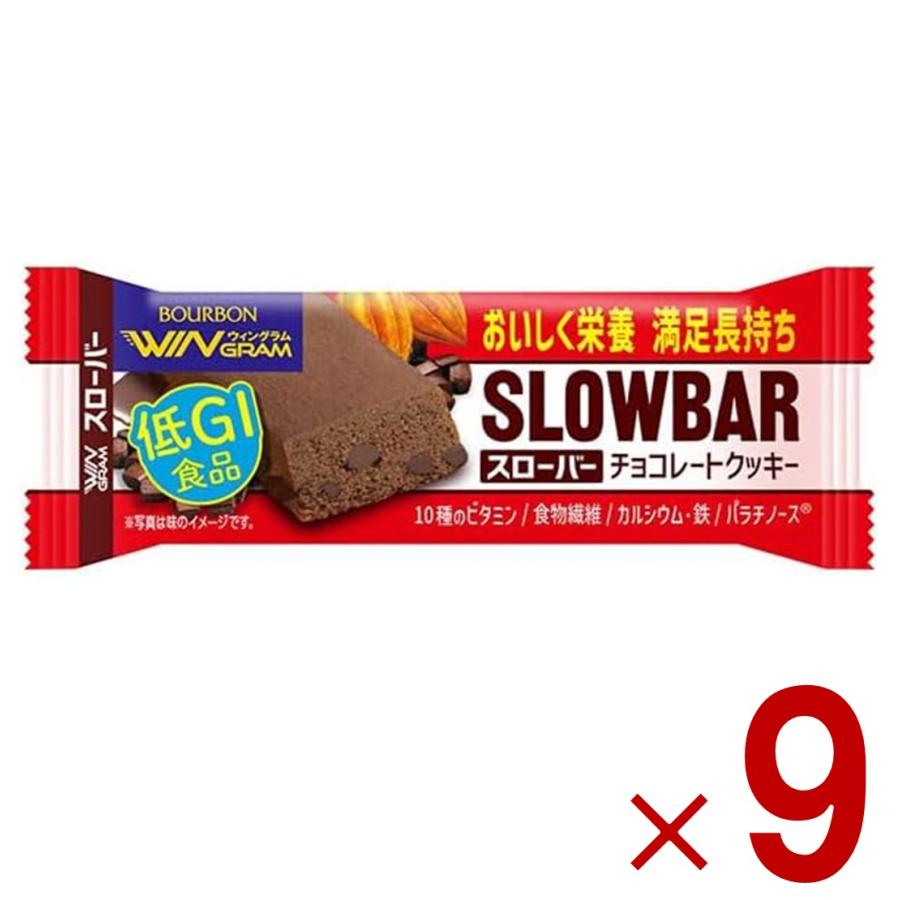 ブルボン スローバー チョコレート クッキー 41g ウィングラム WINGRAM チョコレートクッキー 9個 : bourbon-slowbar-chocolate-9 : SG Line ...