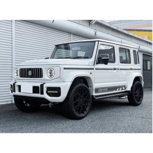 G62Lルックボディキット6点セット未塗装5ドア専用(F/B・F/G・O/F・S/S・R/B・スペアタイヤカバー)ジムニーノマドJC74W(エアロオーバー) : エスエイチカンパニー - 通販 ...