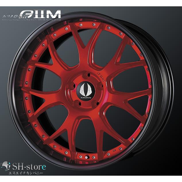 タイヤホイールセットAIMGAIN-GIIM(エイムゲイン2P)G2M 21インチ【厳選輸入245/35R21】20系/30系アルファード ...