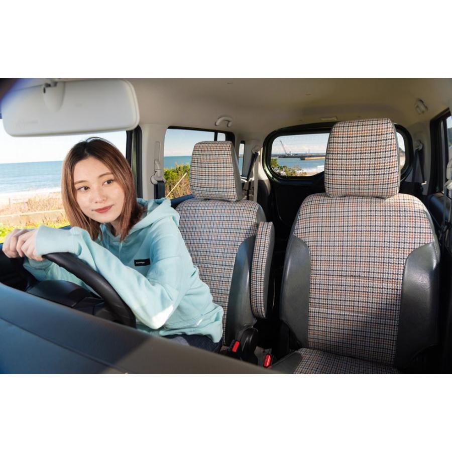 DAMD(ダムド) HUSTLER CARABINA カラビナ シートカバー ハスラーMR52S/MR92S : エスエイチカンパニー - 通販 - Yahoo!ショッピング