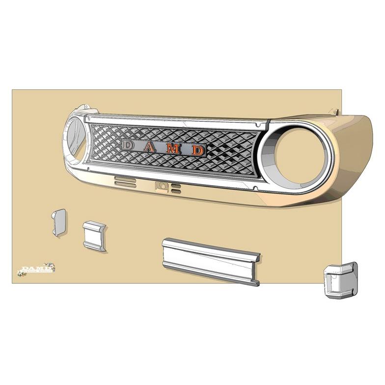 DAMD(ダムド) NOMAD フェイスチェンジキット 未塗装/塗装済み(ZVDクールカーキパールメタリック) MK53S スペーシアギア : エスエイチカンパニー - 通販 - Yahoo ...