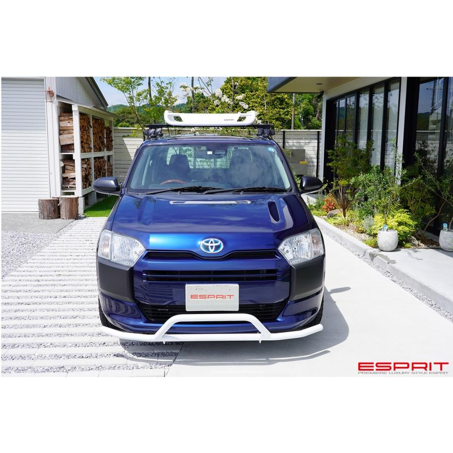 160系プロボックス バンパーガードラプターホワイト(エスプリ/ESPRIT) : エスエイチカンパニー - 通販 - Yahoo!ショッピング