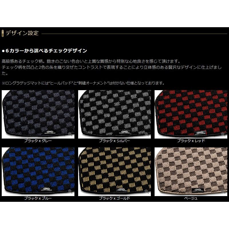 ジムニーノマドJC74W【チェックモデル】全6色ロングラゲッジマット DSZ0017（ギャルソン/GARSON) : エスエイチカンパニー ...