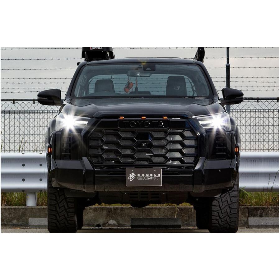 ダブルエイト(DOUBLE EIGHT/GMG) ハイラックス GUN125後期【GR-SPORTSバージョン】 フロントバンパースポイラー未 ...