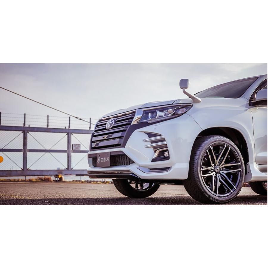 ランドクルーザープラド150系後期【2020/8〜】 ブラックエディション フロントバンパースポイラー未塗装 ダブルエイト(DOUBLE EIGHT/GMG) : エスエイチカンパニー ...