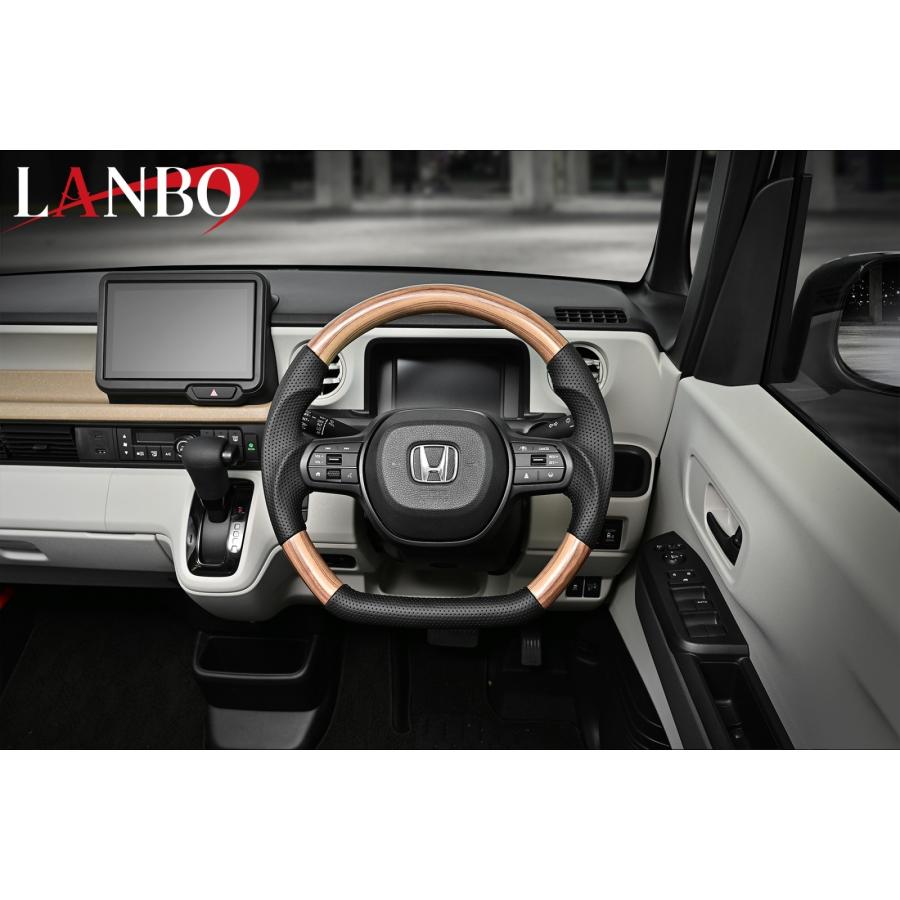 N-BOX[JF5/6]オリジナルコンビステアリングガングリップ【ライトブラウン】LSH26B(ランボ/LANBO) : エスエイチカンパニー - 通販 - Yahoo!ショッピング
