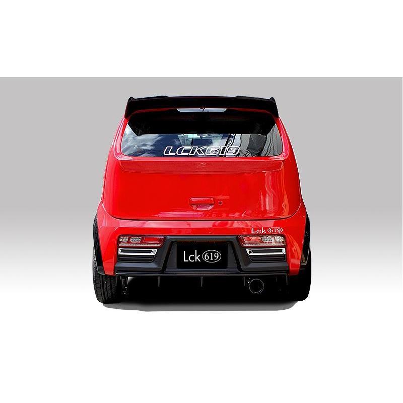 Lck619（ラブラーク/LOVELARK） リアルーフスポイラー【タイプ2】未塗装/マットブラック アルトワークスターボRS HA36S : エスエイチカンパニー - 通販 - Yahoo ...